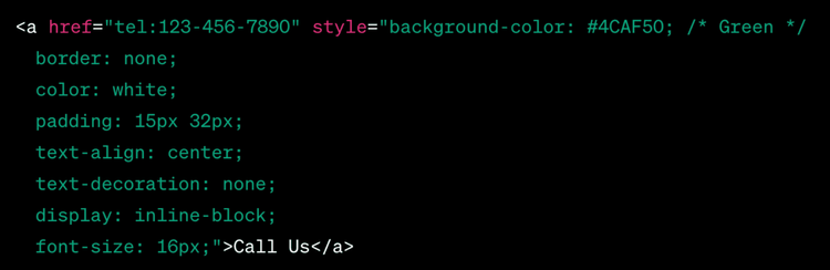 How to Add a Click-To-Call HTML Button to Your Website